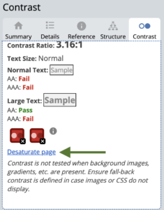 Color contrast accessibility tools with examples - Pope Tech Blog