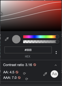 Color contrast accessibility tools with examples - Pope Tech Blog