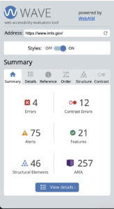 How to use the WAVE extension and start manual accessibility testing ...