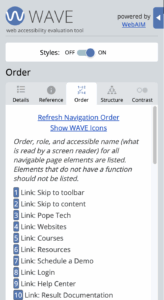 How to use the WAVE extension and start manual accessibility testing ...