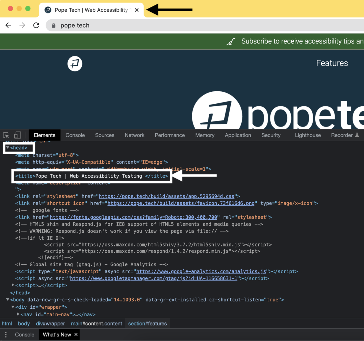 How to set up an accessible page structure and navigation - Pope Tech Blog