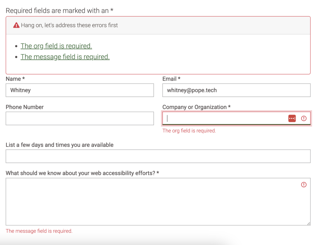 A beginner's guide to manual accessibility testing - Pope Tech Blog