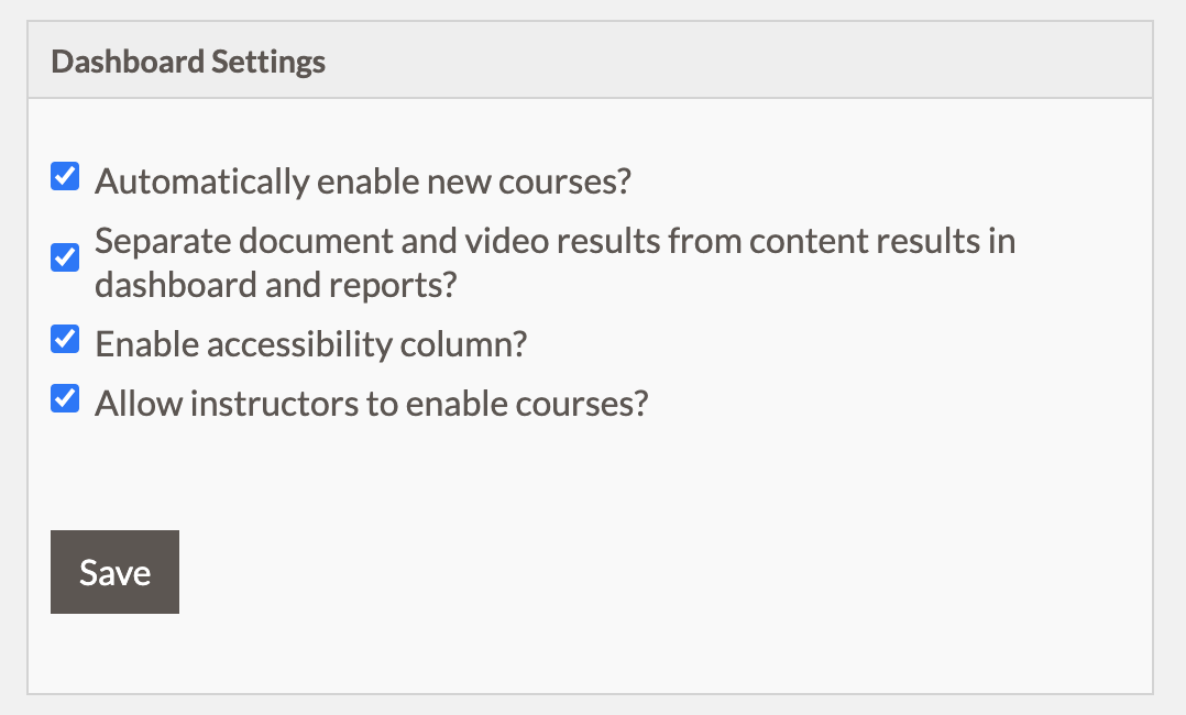 Canvas accessibility admin settings - Pope Tech Blog