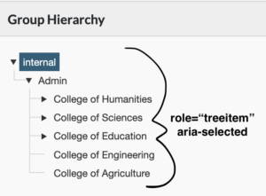 Create an accessible tree view widget using ARIA - Pope Tech Blog