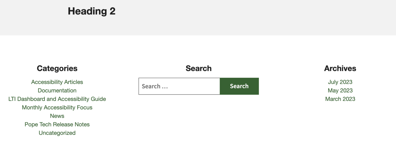 8 common heading questions - Pope Tech Blog