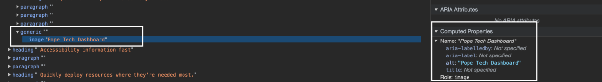 How to use Chrome's accessibility tree - Pope Tech Blog