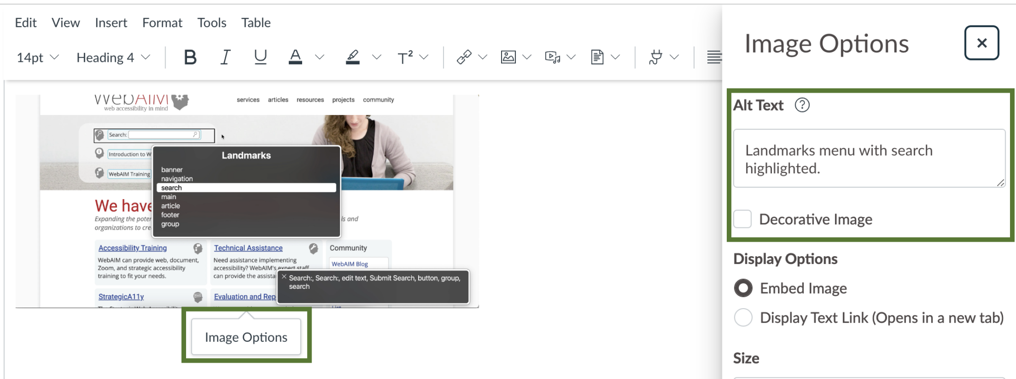 How to create accessible Canvas courses - Pope Tech Blog