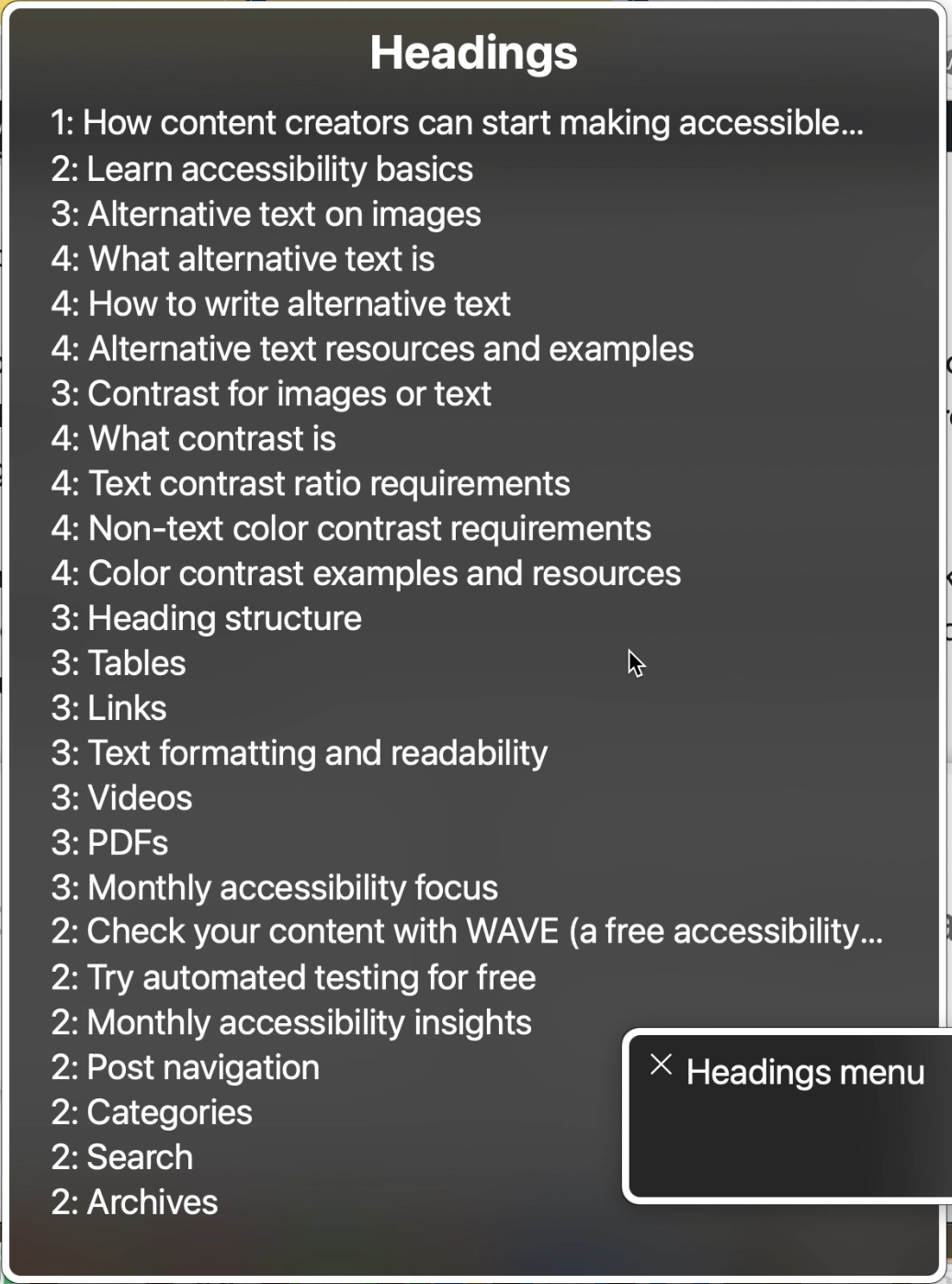 A complete guide for content creators to start making accessible content - Pope Tech Blog