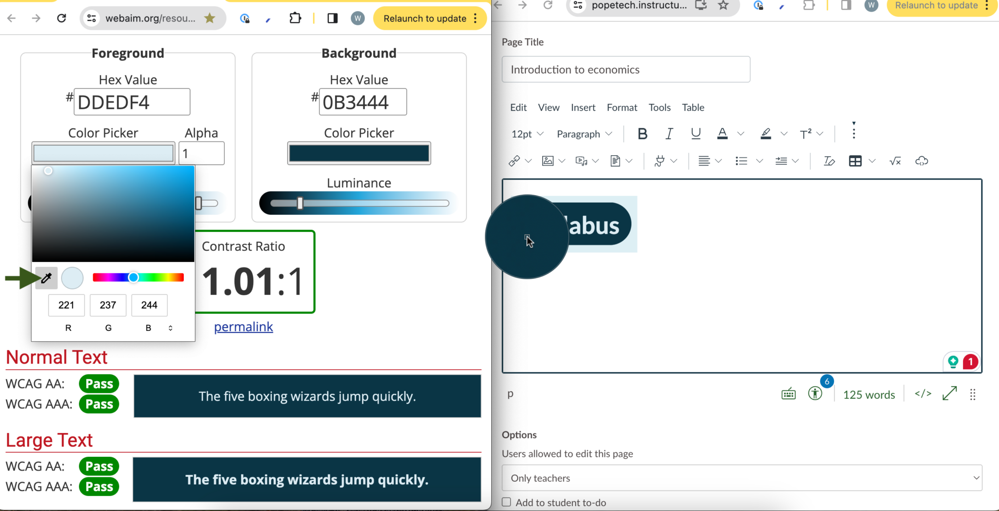 How to create accessible Canvas courses - Pope Tech Blog