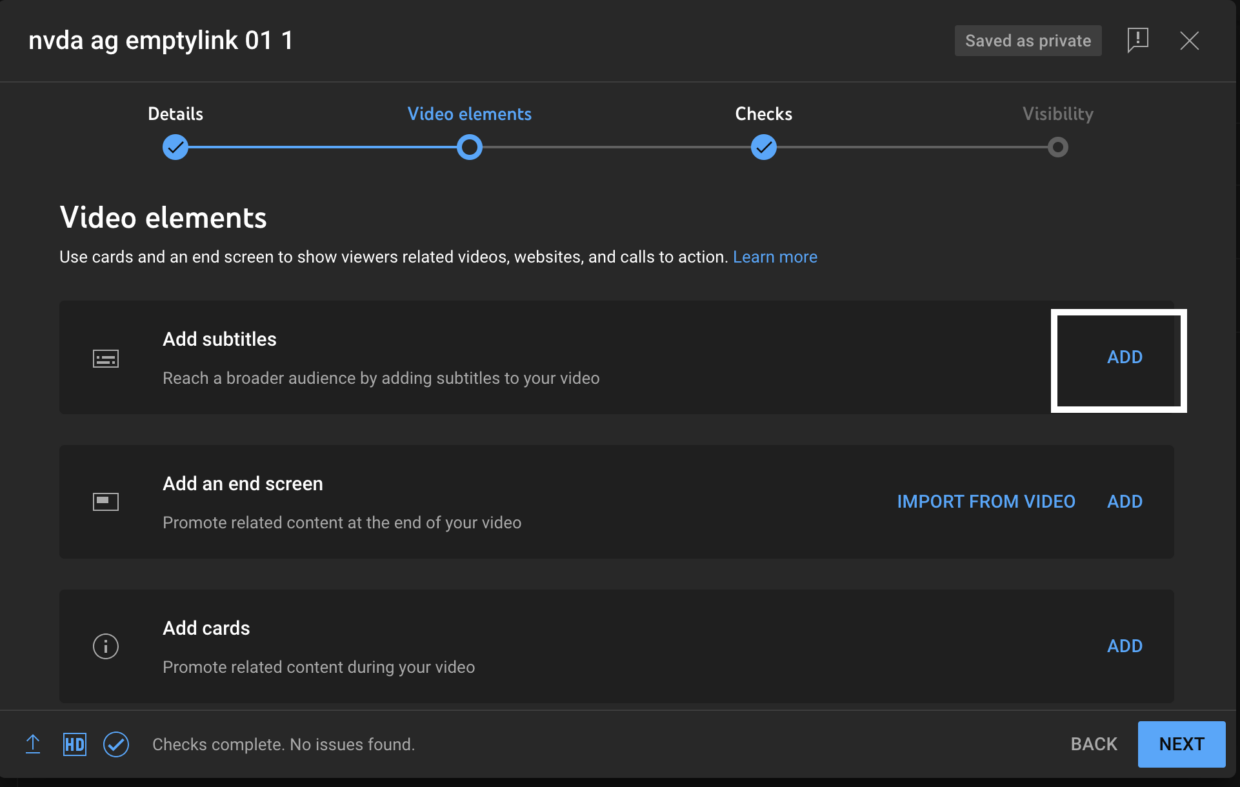 A complete guide for adding captions to YouTube videos - Pope Tech Blog
