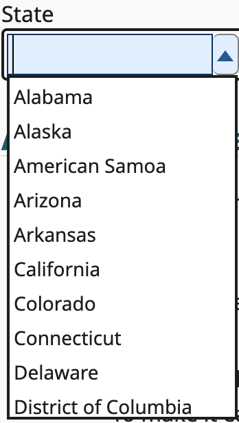 Create an accessible combobox using ARIA - Pope Tech Blog