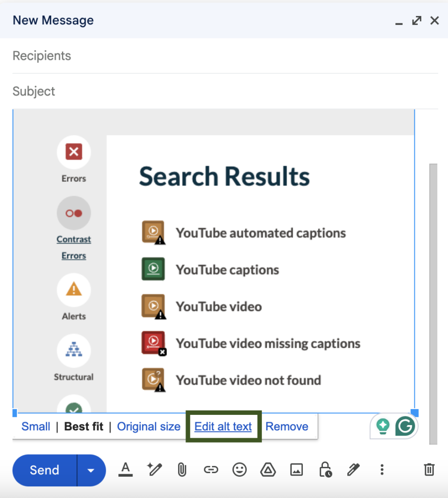 A guide to alt text across popular tools - Pope Tech Blog