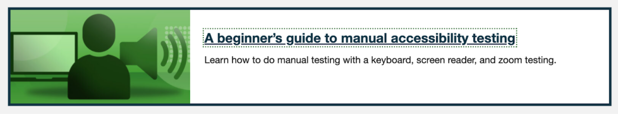 A guide to accessible focus indicators - Pope Tech Resources